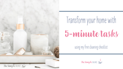 [Cleaning checklist] Transform your home with 5-minute tasks - The ...